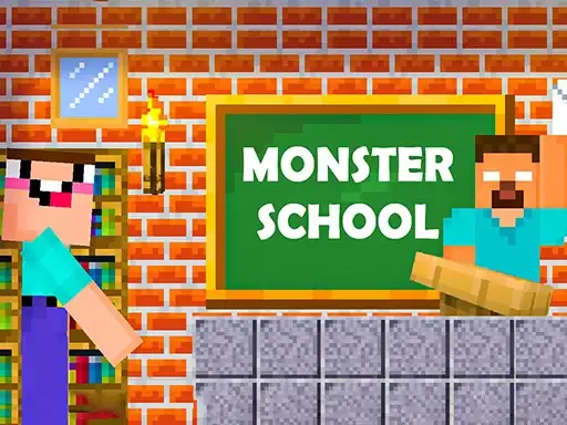 Monster School Challenges | Game Foolery